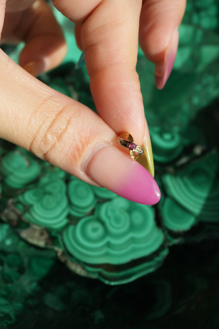 10K SUPER MINI RING CHARM – ONEGO7DEN